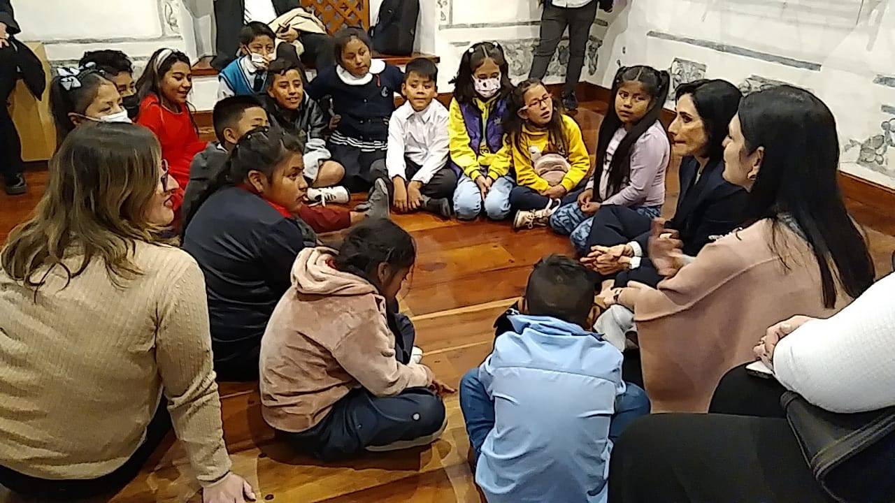 Conversatorio de los NNA en el Convento de San Francisco - MartinaCE